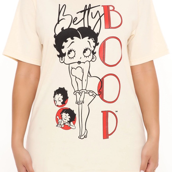 Fashion Nova | Tops | Betty Boop Vintage Hollywood Top | Poshmark